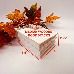 DIY - Wooden Stacked Books - DIY Crafts - Tiered Tray Book Set ...