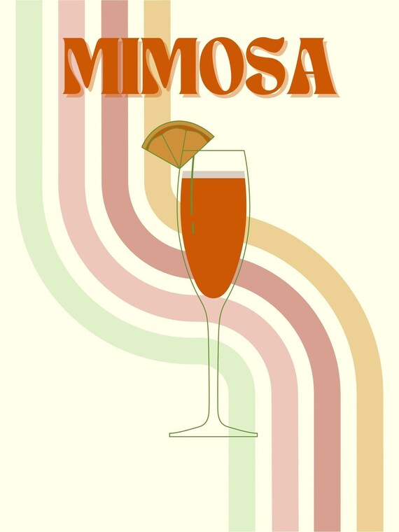 Mimosa Poster-digital - Etsy