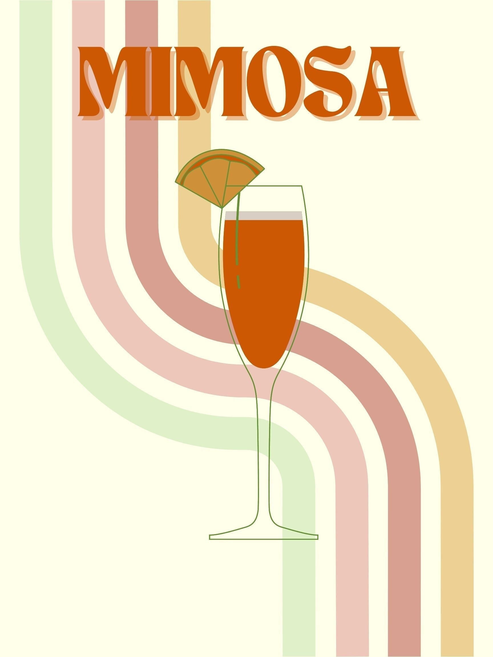 Mimosa Poster-digital - Etsy