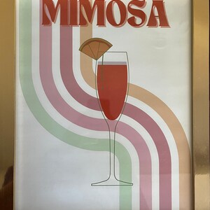 Mimosa Poster-digital - Etsy