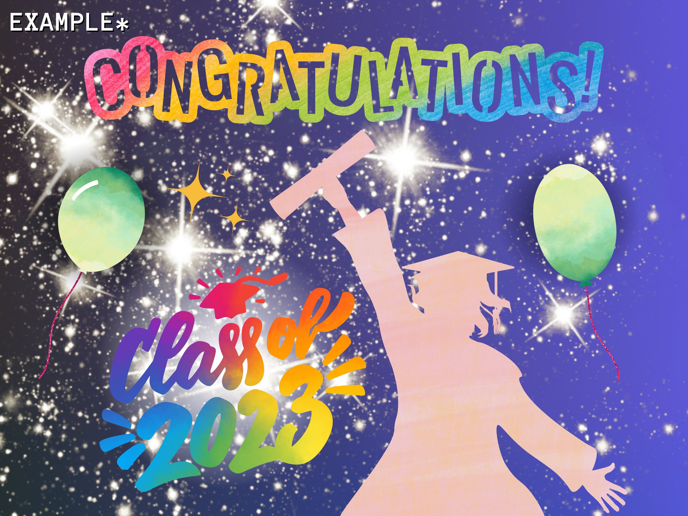 Fill Your Own CANVA FRAMES Sublimation Editable Canva Graduation ...