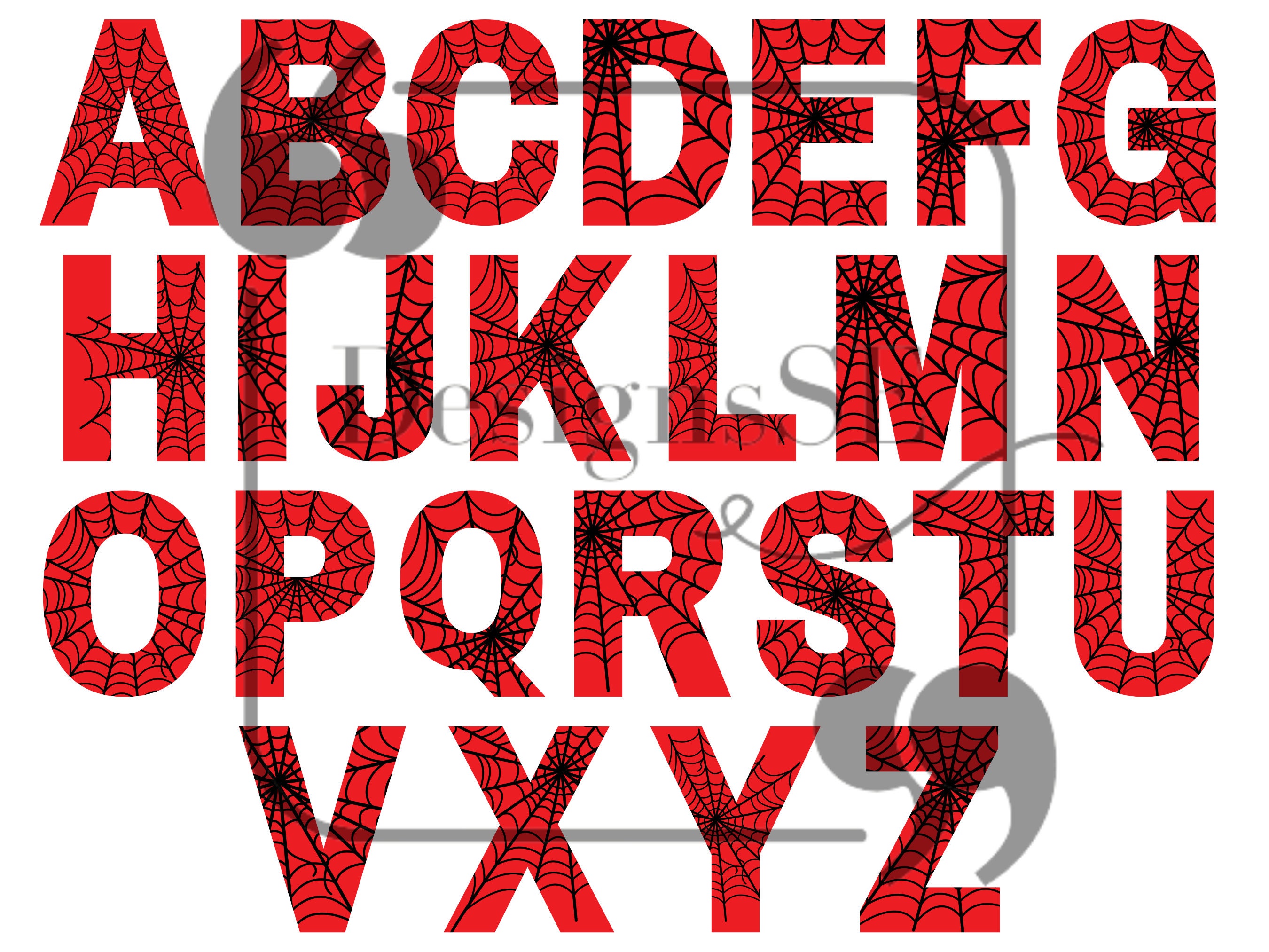 Spiderman Font SVG Spiderman SVG Spiderman Birthday Spiderman ...