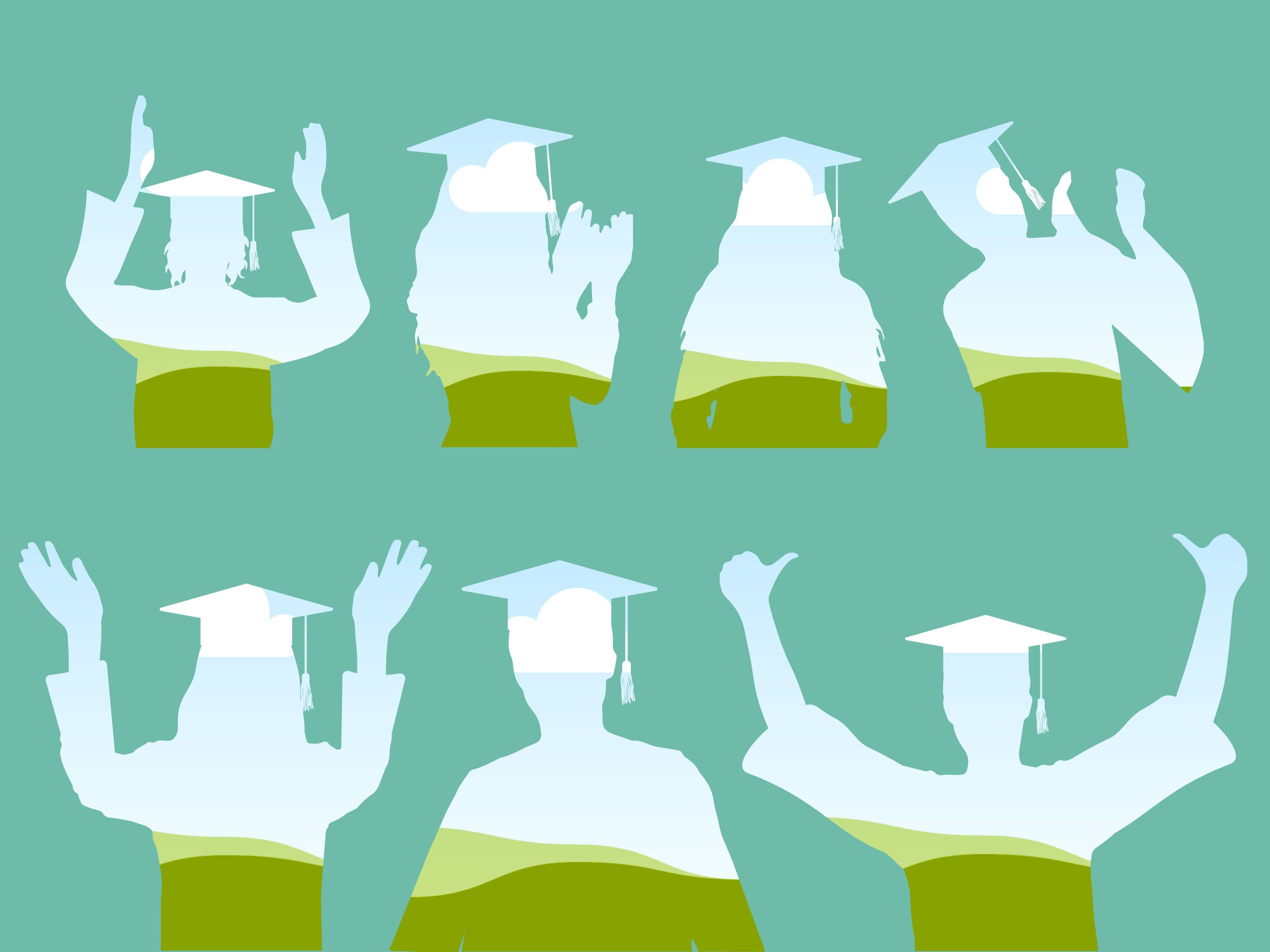 Fill Your Own CANVA FRAMES Sublimation Editable Canva Graduation ...