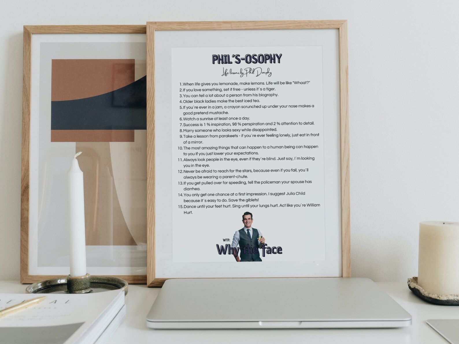 Modern Family Phil Dunphy Quotes Print Bundle | PHIL'SOSOPHY | Life ...