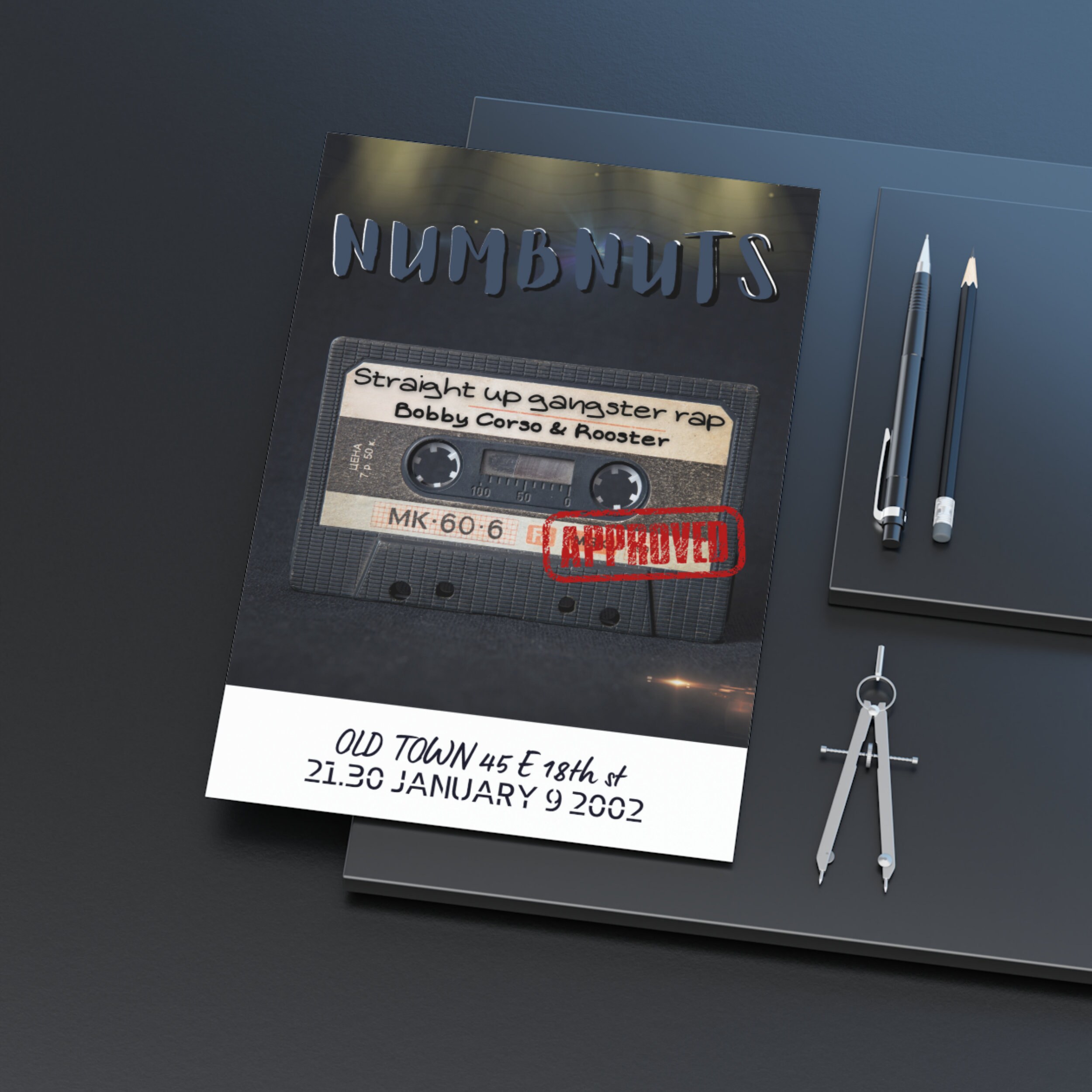 Friends Tv Show NUMBNUTS Bobby Corso & Rooster, Friends Fan Art Friends ...