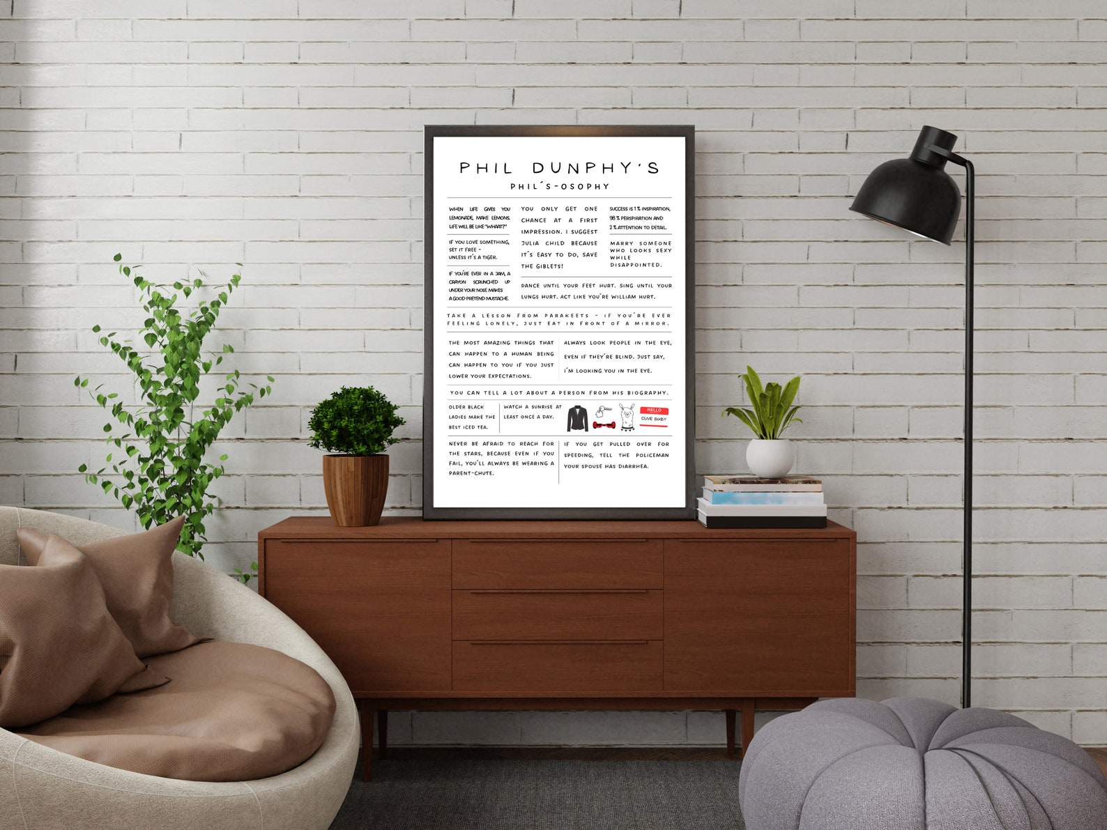 Modern Family Phil Dunphy Quotes Print Bundle | PHIL'SOSOPHY | Life ...