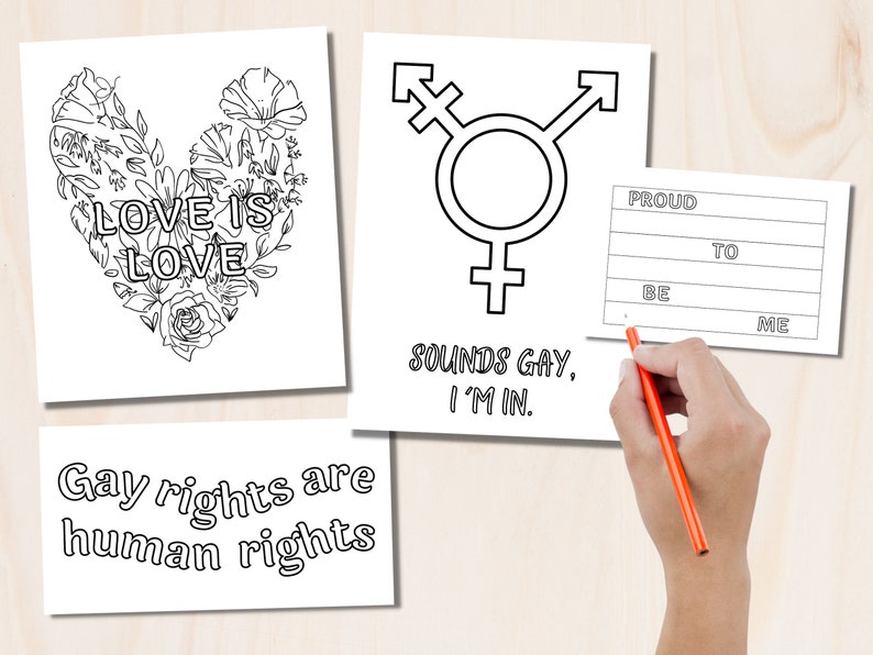 LGBTQ Poster Bundle 13 PRINTS Asexual Pride Bi Pride - Etsy