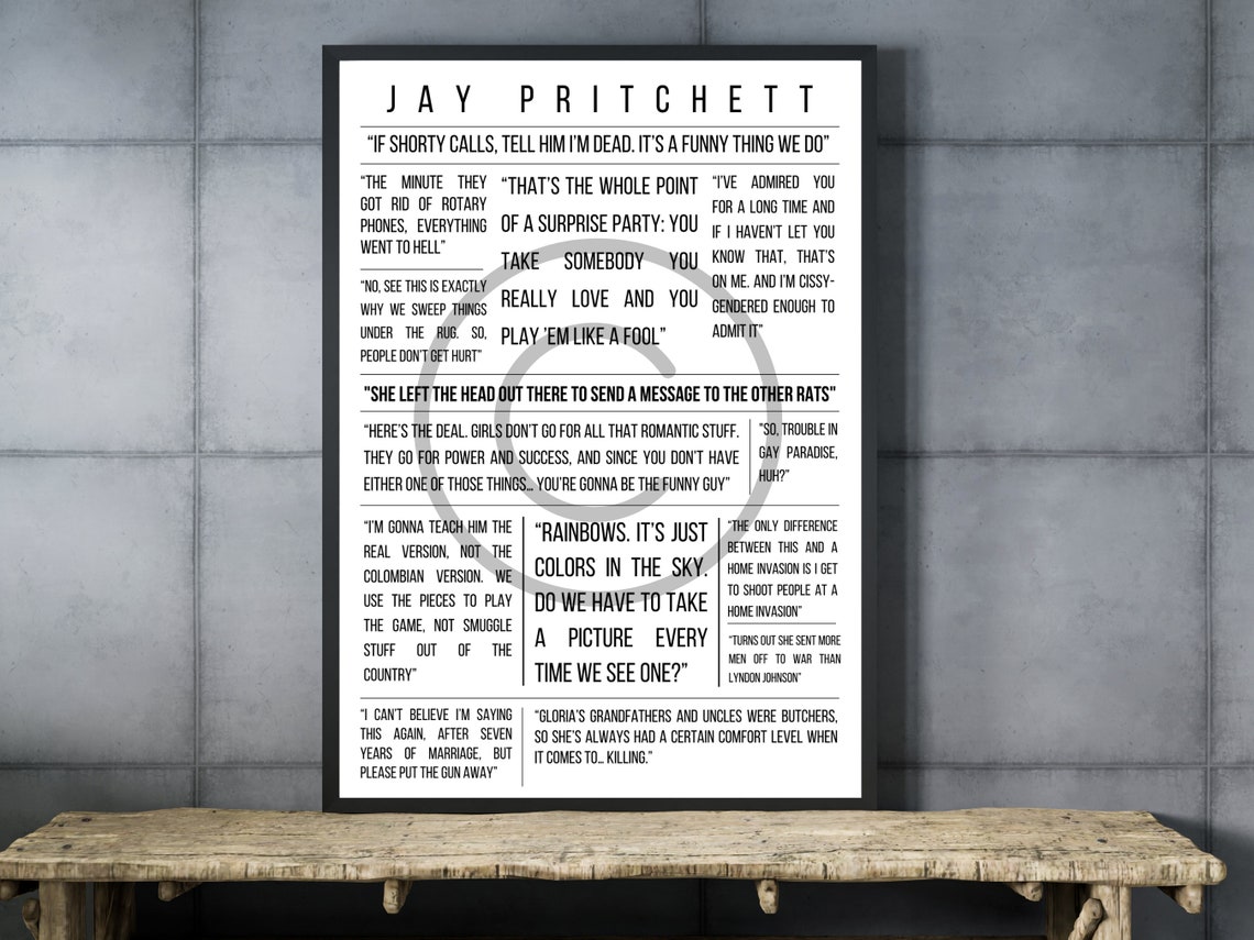Modern Family Phil Dunphy Quotes Print Bundle | PHIL'SOSOPHY | Life ...