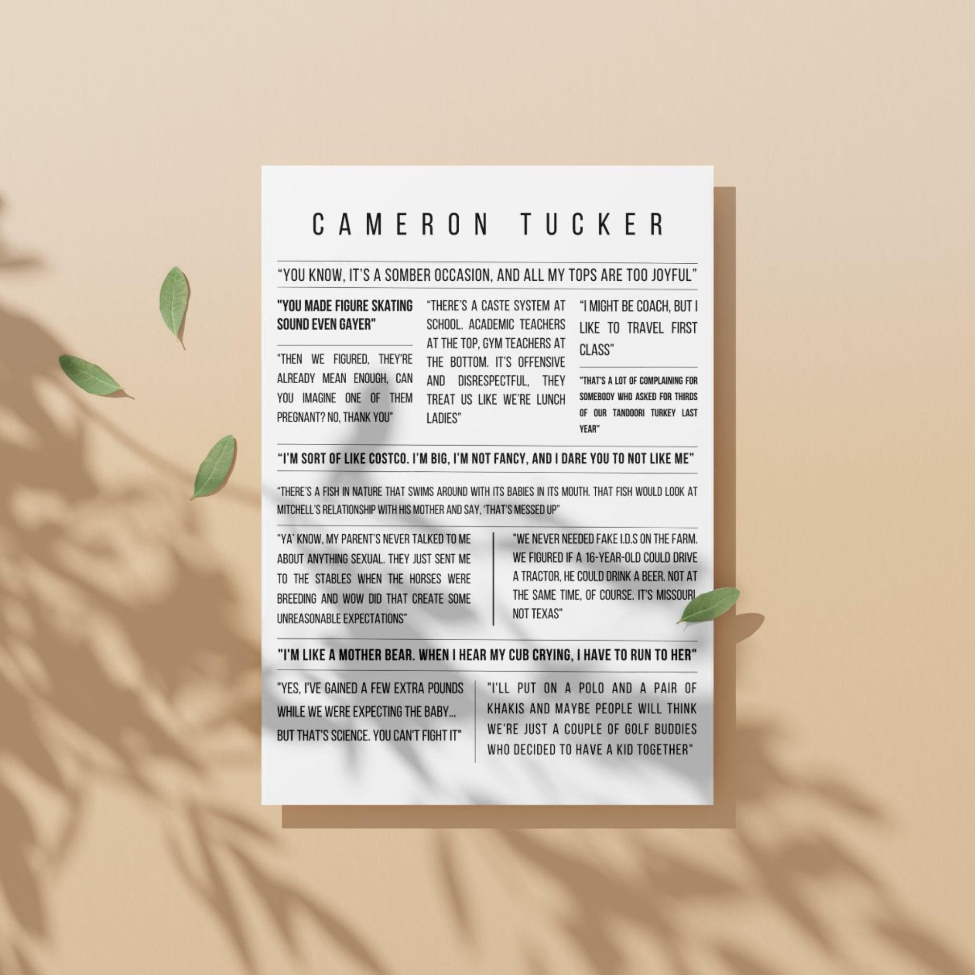 Modern Family Quotes Poster Bundle | Phil Dunphy Quotes | Modern Family ...