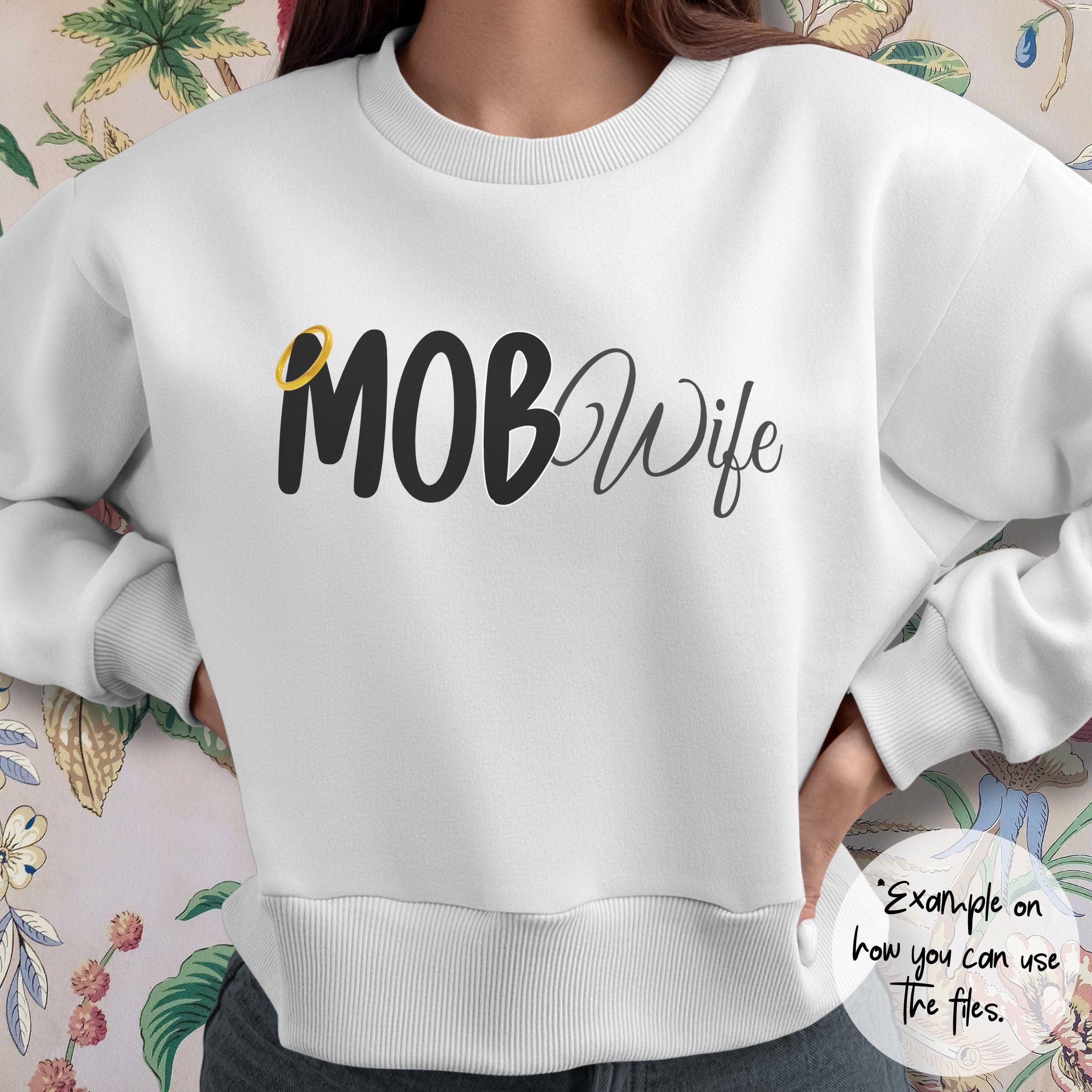 Mob Wife Era SVG | Wife Clipart PNG | in My Mob Wife Era Poster | Funny ...