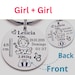 Baby Birth Keychain, Personalized Engraving Keychain for Baby Boys and ...