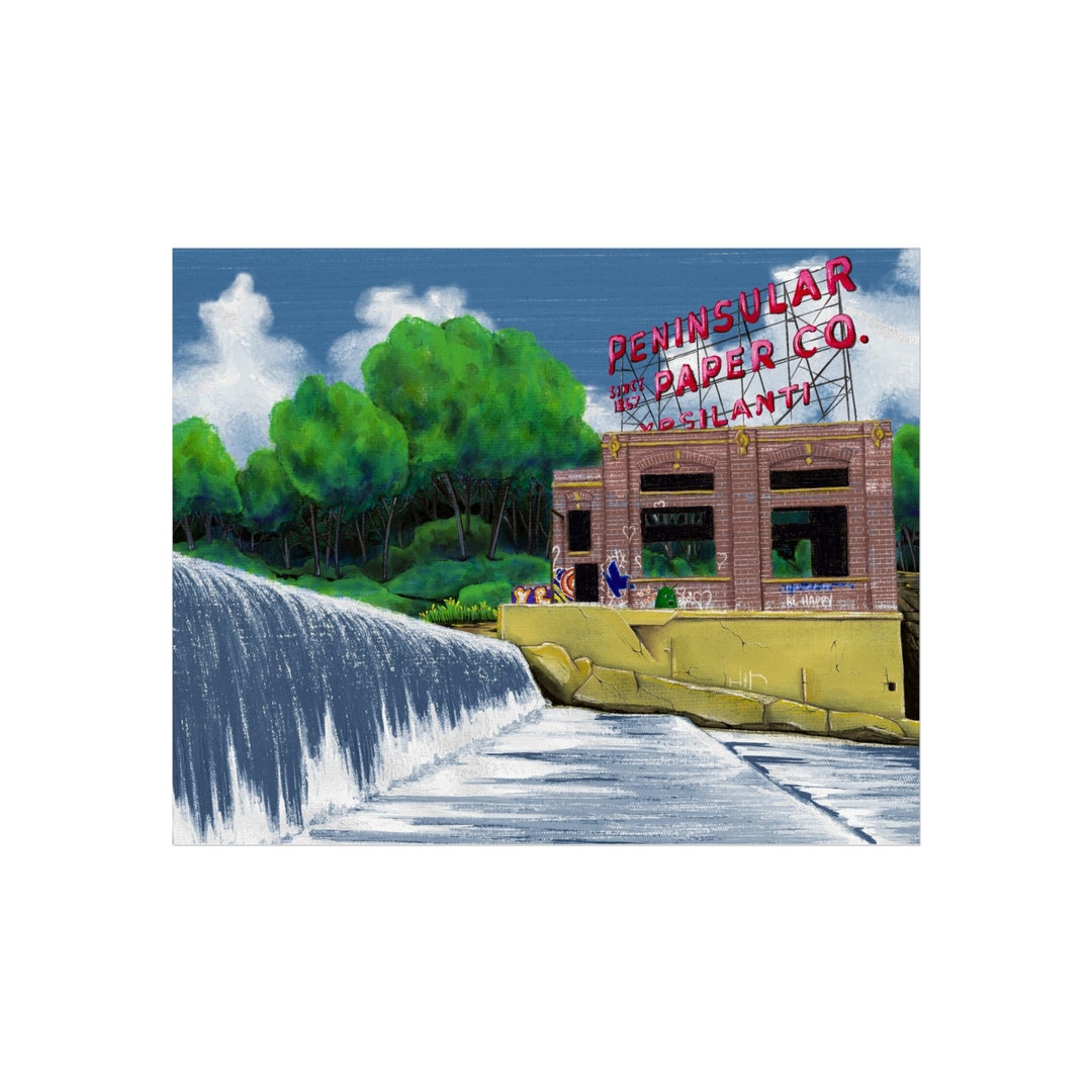 Peninsular Paper Co 10x8 Print - Etsy