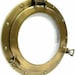 Antique Brass Nautical Maritime Ship Boat Window & Wall Mirror Porthole ...