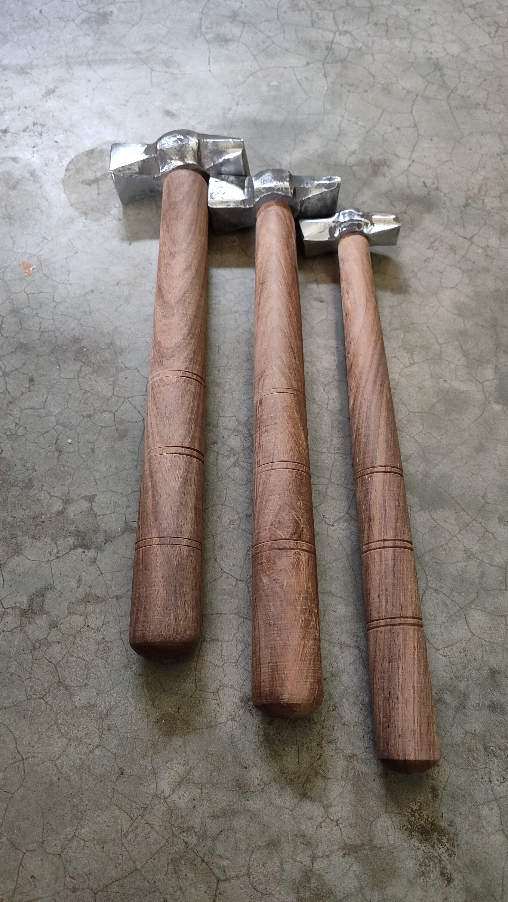 Heavy Iron Home Use Hammer Blacksmith Wooden SET OF 3 Hammer - Etsy