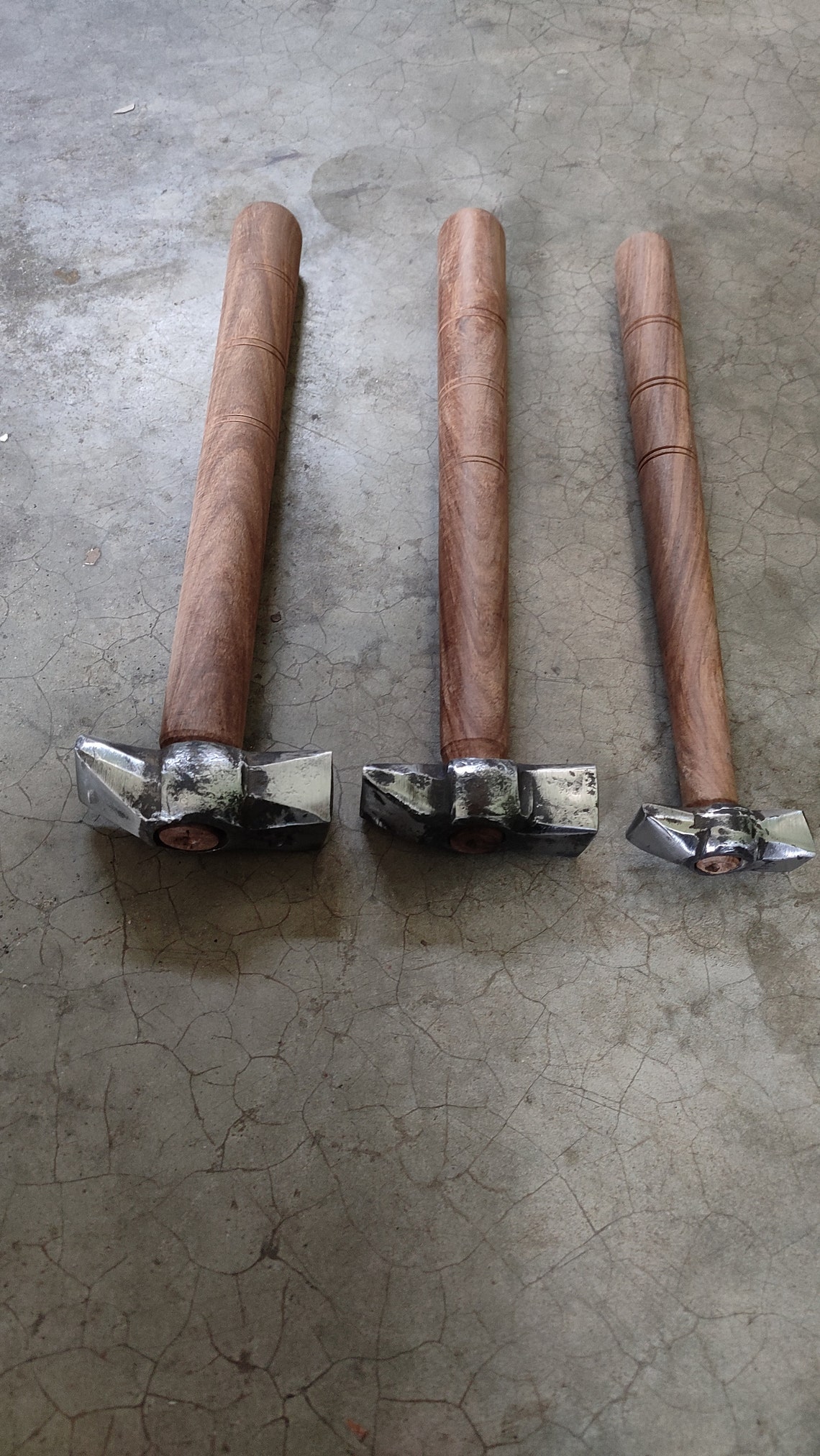 Heavy Iron Home Use Hammer Blacksmith Wooden SET OF 3 Hammer - Etsy