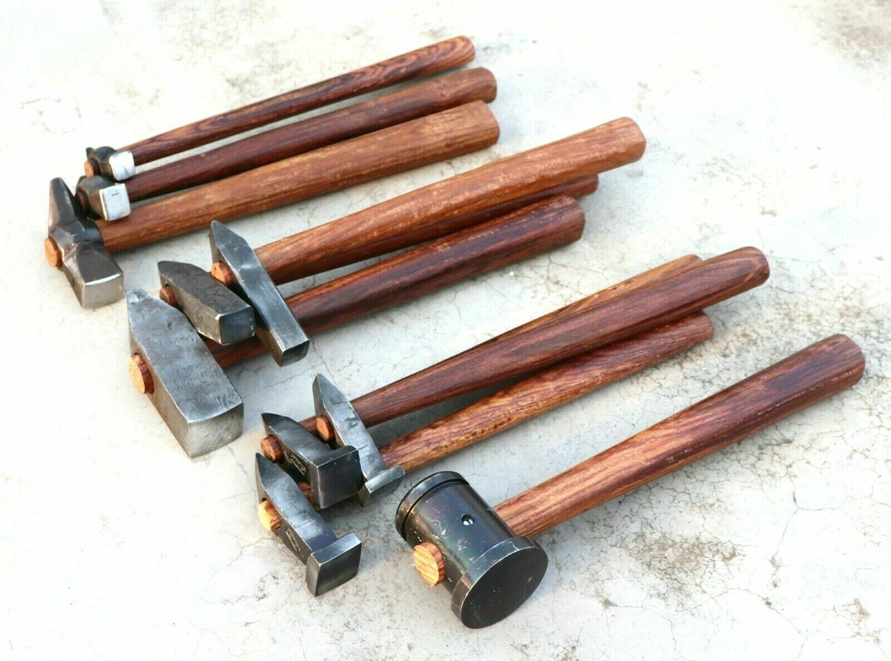 Heavy Small Set of 10 Black Iron Hammer Blacksmith Useful Item - Etsy