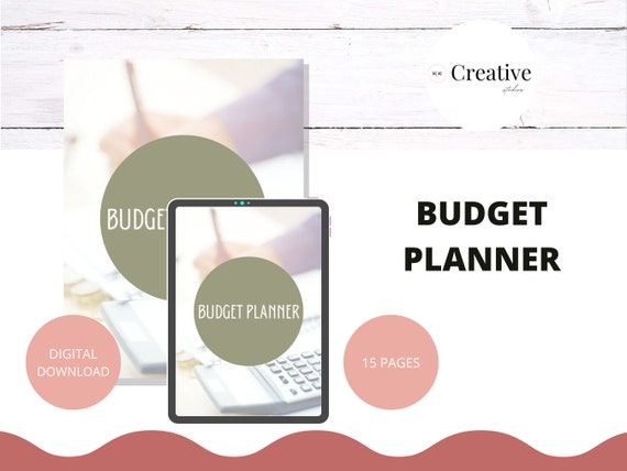 Budget Planner Printable Budget Planner Savings Planner - Etsy