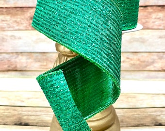 Designer Wired Christmas Ribbon - Etsy