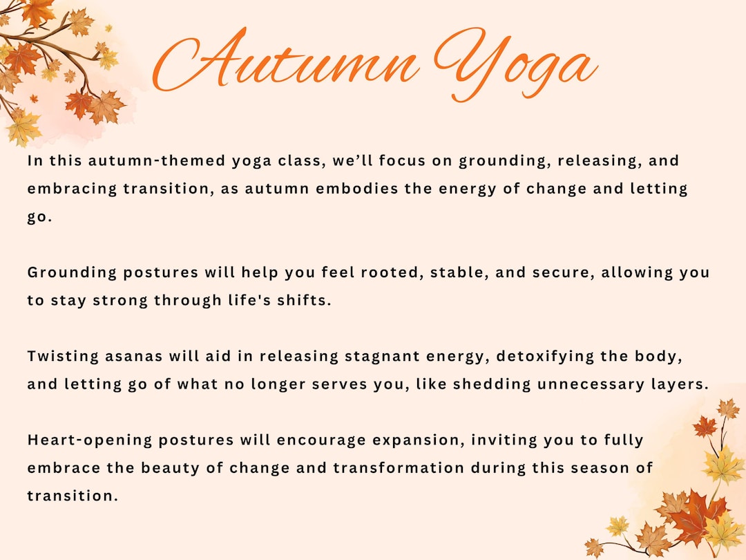 Yoga Class Plan - Yoga Sequence - Yoga Planner - Yoga Class - Yoga ...