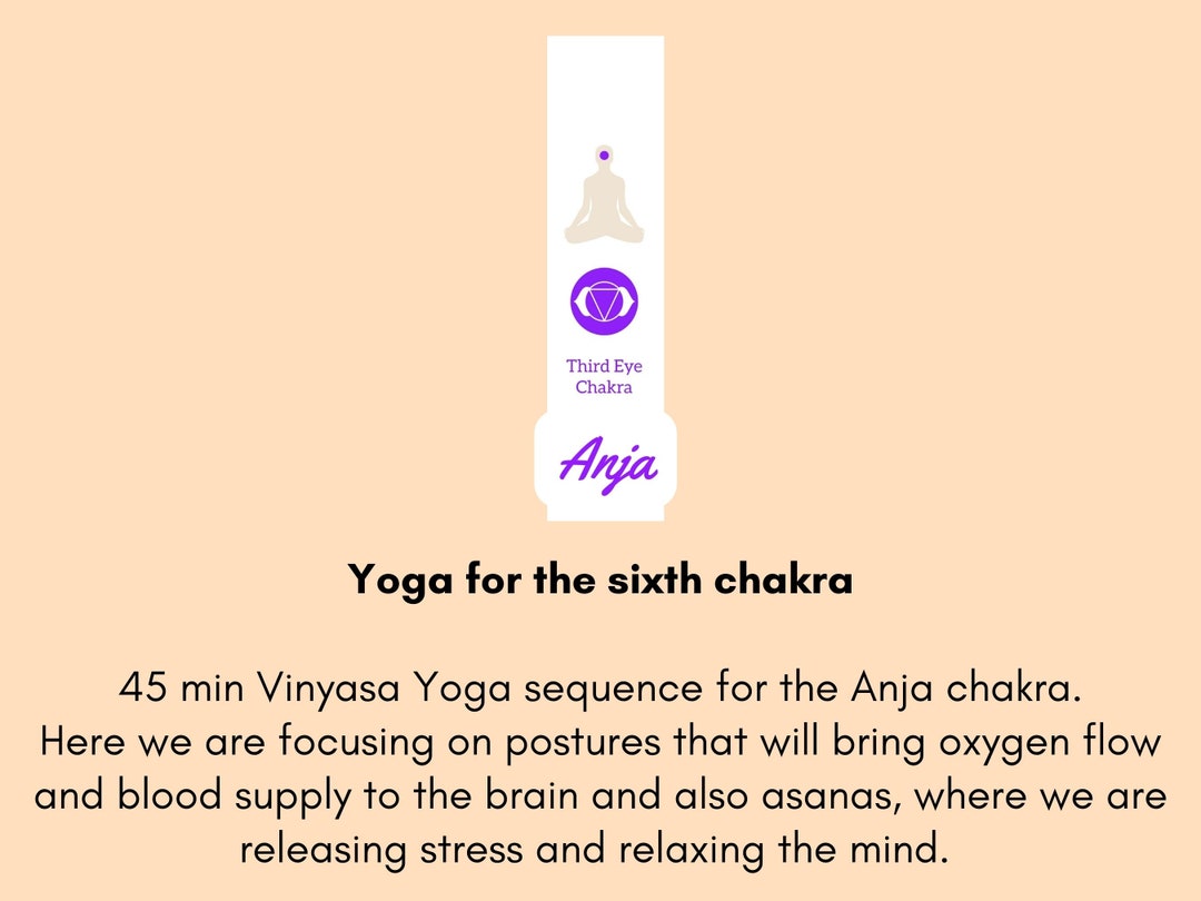 Yoga Class Plan - Yoga for the Chakras - Sixth Chakra - PDF - Yoga ...