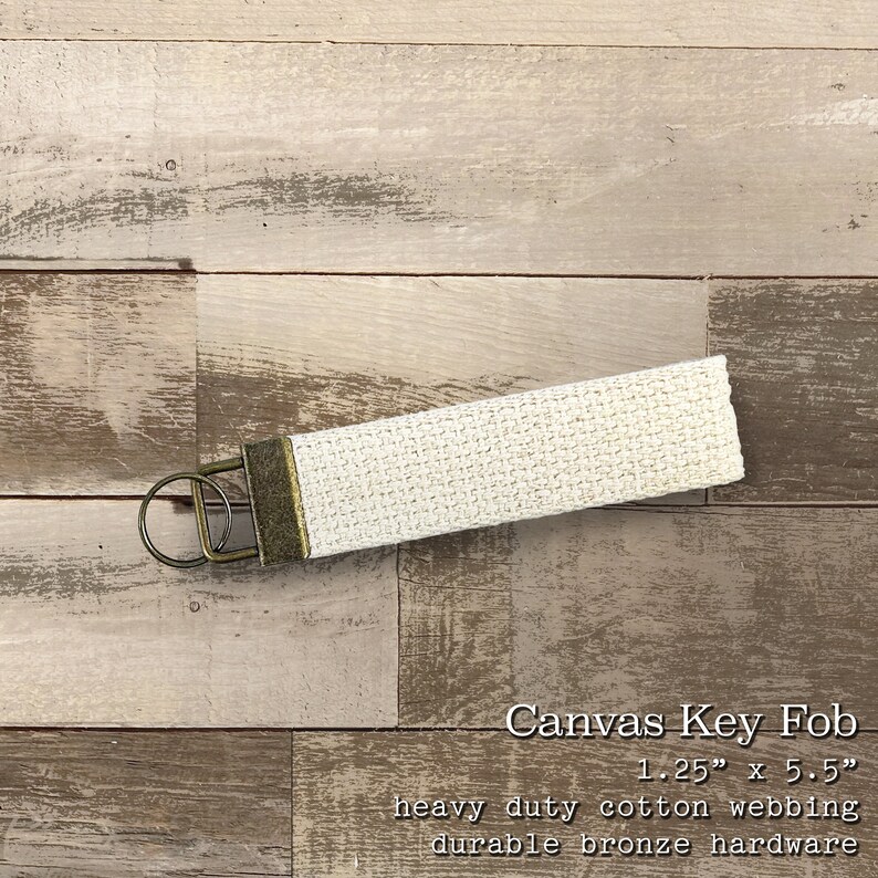 Simple City - Canvas Key Fob, Durable Key Fob, Canvas Keychain ...