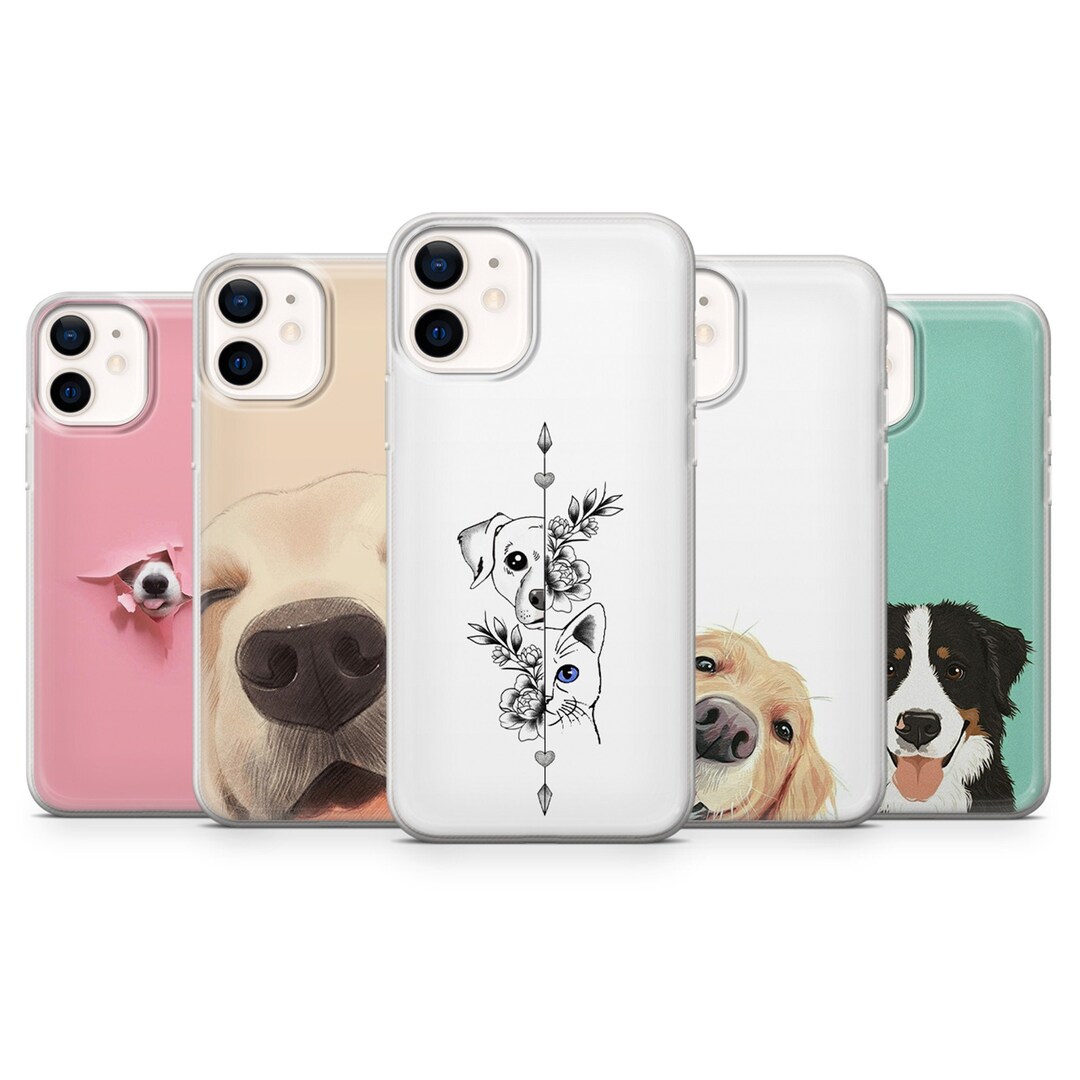 Dog Pet Phone Cute Case Retriever Cover iPhone 15, 14, 13, 12 Pro, 11 ...