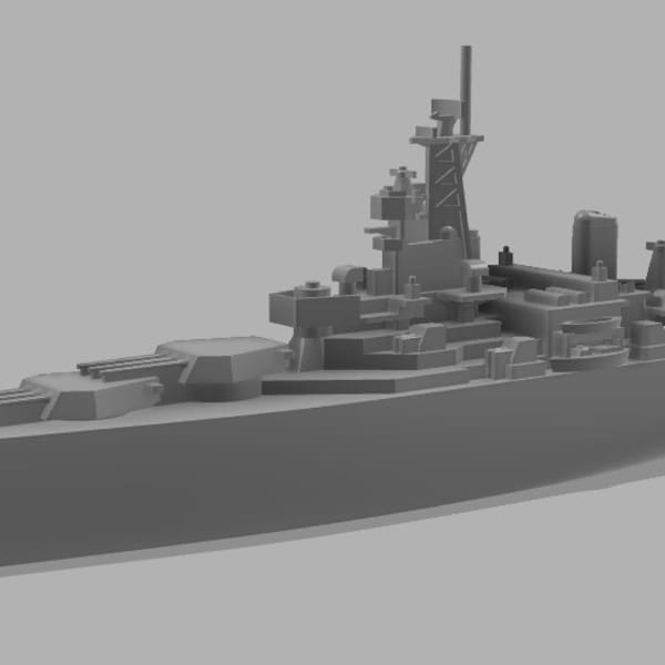 Battleship Stl File 3d Printing - Etsy