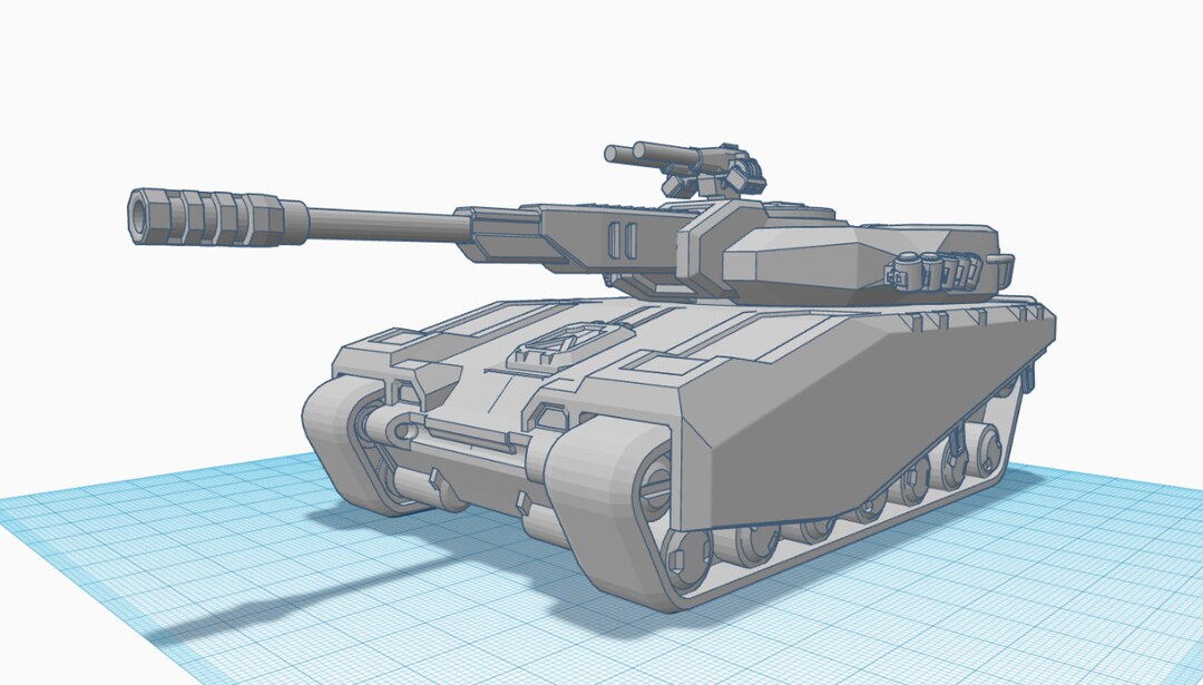 Titan Tank STL File - Etsy