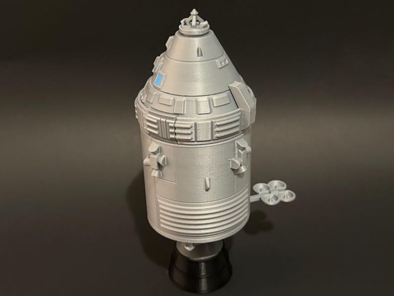 3D Printed Apollo Spacecraft Model Bundle: NASA Collectible Gift - Etsy