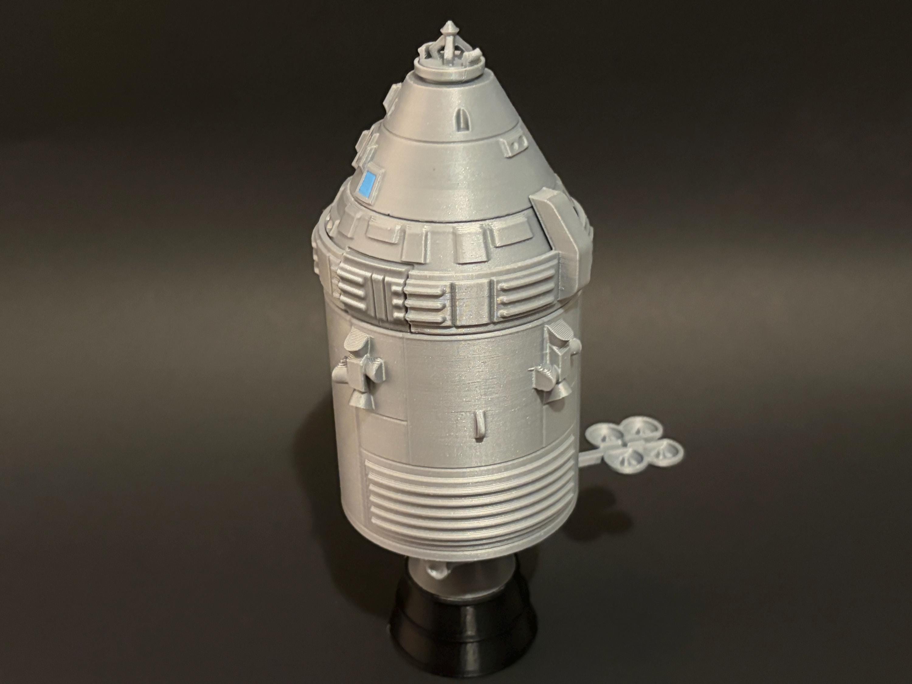 3D Printed Apollo Spacecraft Model Bundle: NASA Collectible Gift - Etsy