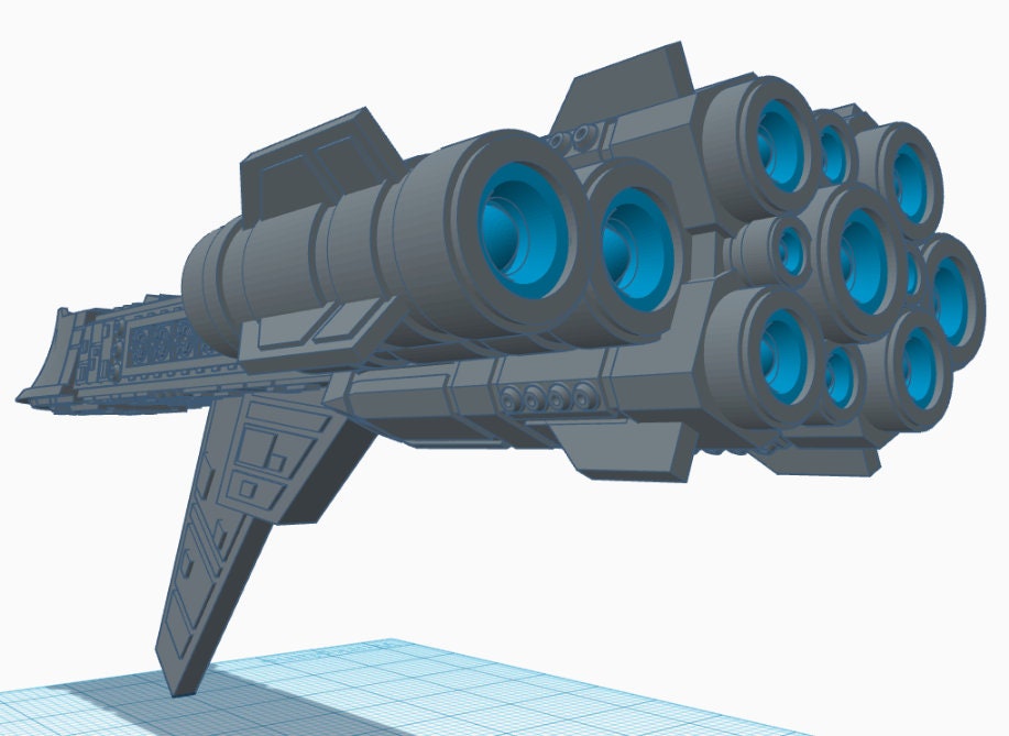 Retribution Class Cruiser STL File 3D Model - Etsy
