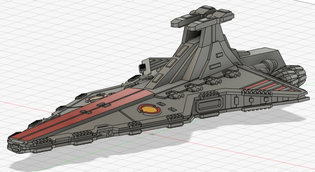 Venator-class Star Destroyer STL File - Etsy