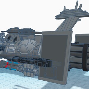 Incursion-class ARES Attack Starship STL FILE - Etsy