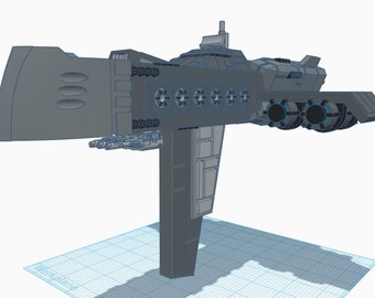 Avenger Class Light Cruiser STL File 3D Model - Etsy