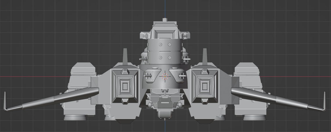 Triton skyship Fictional Warship STL File for 3D Printing - Etsy