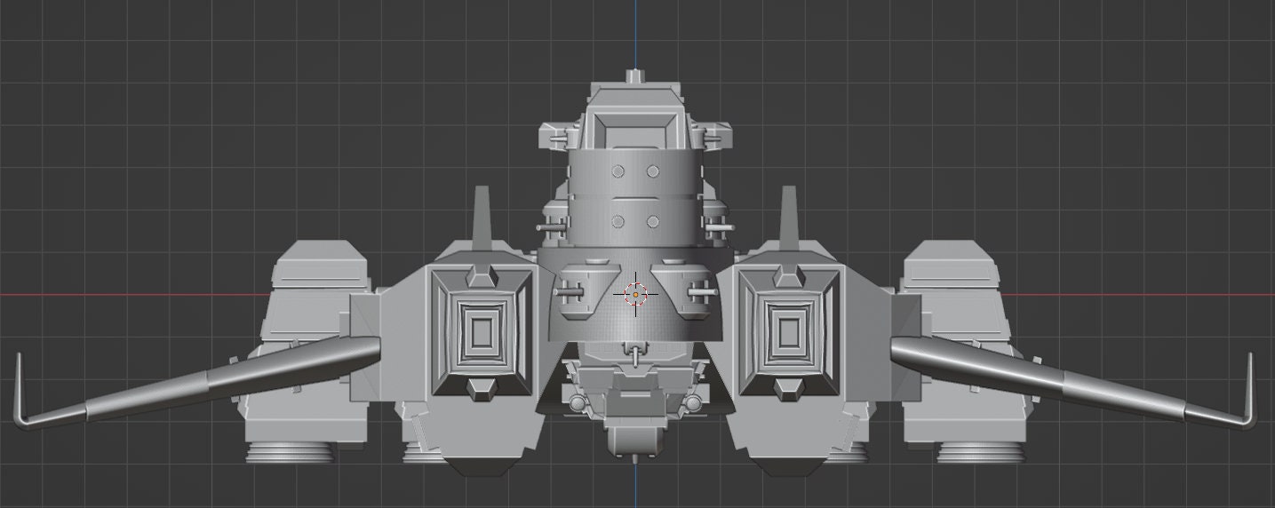 Triton skyship Fictional Warship STL File for 3D Printing - Etsy