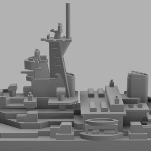 IOWA Class-battleship STL File - Etsy