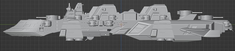 Triton skyship Fictional Warship STL File for 3D Printing - Etsy