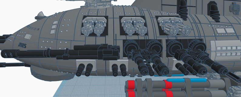 Incursion-class ARES Attack Starship STL FILE - Etsy