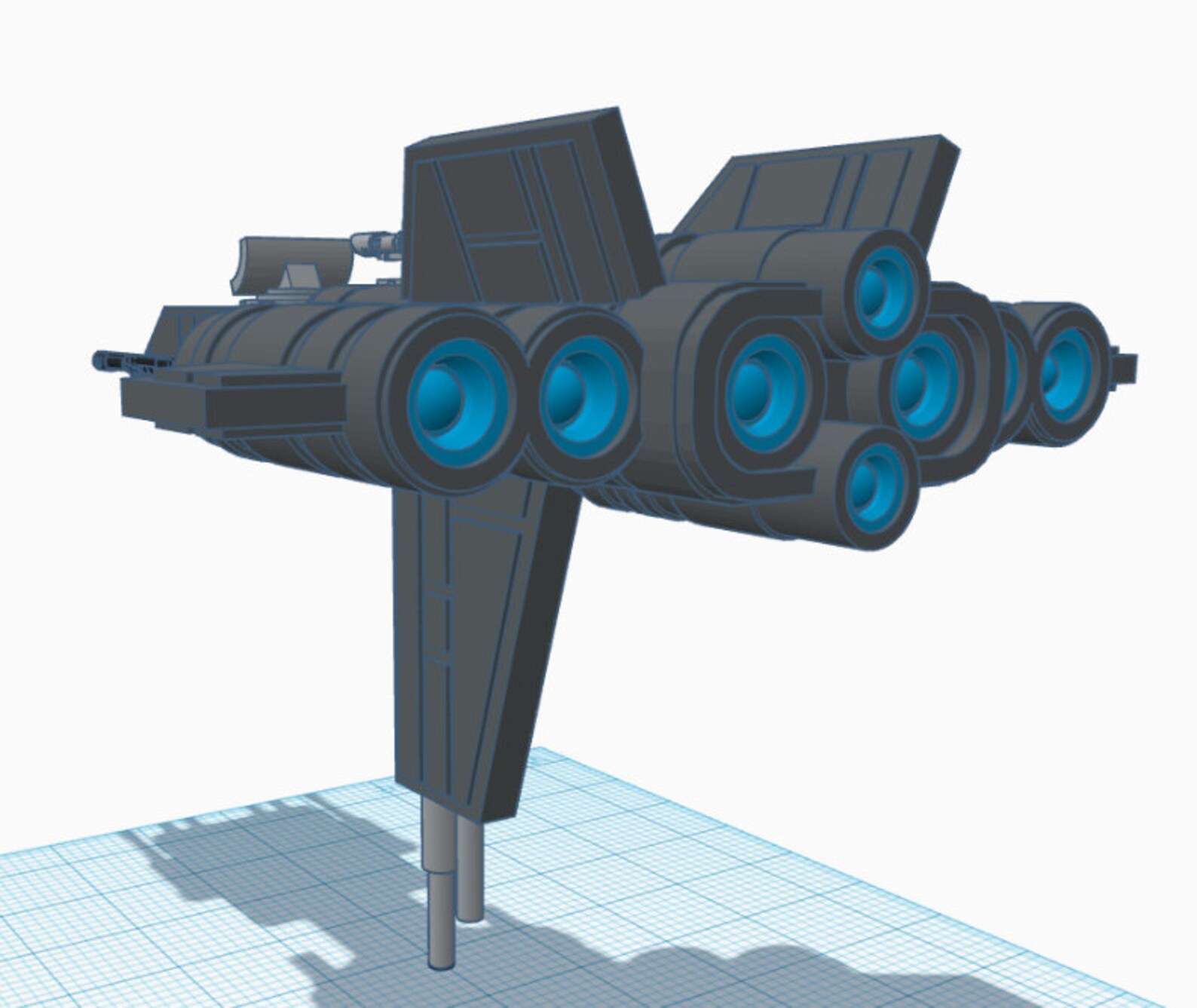 Condor Class Scout Ship STL File 3D Model - Etsy