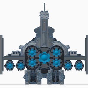 Incursion-class ARES Attack Starship STL FILE - Etsy