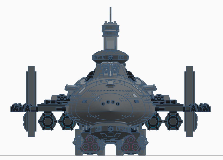 Incursion-class ARES Attack Starship STL FILE - Etsy