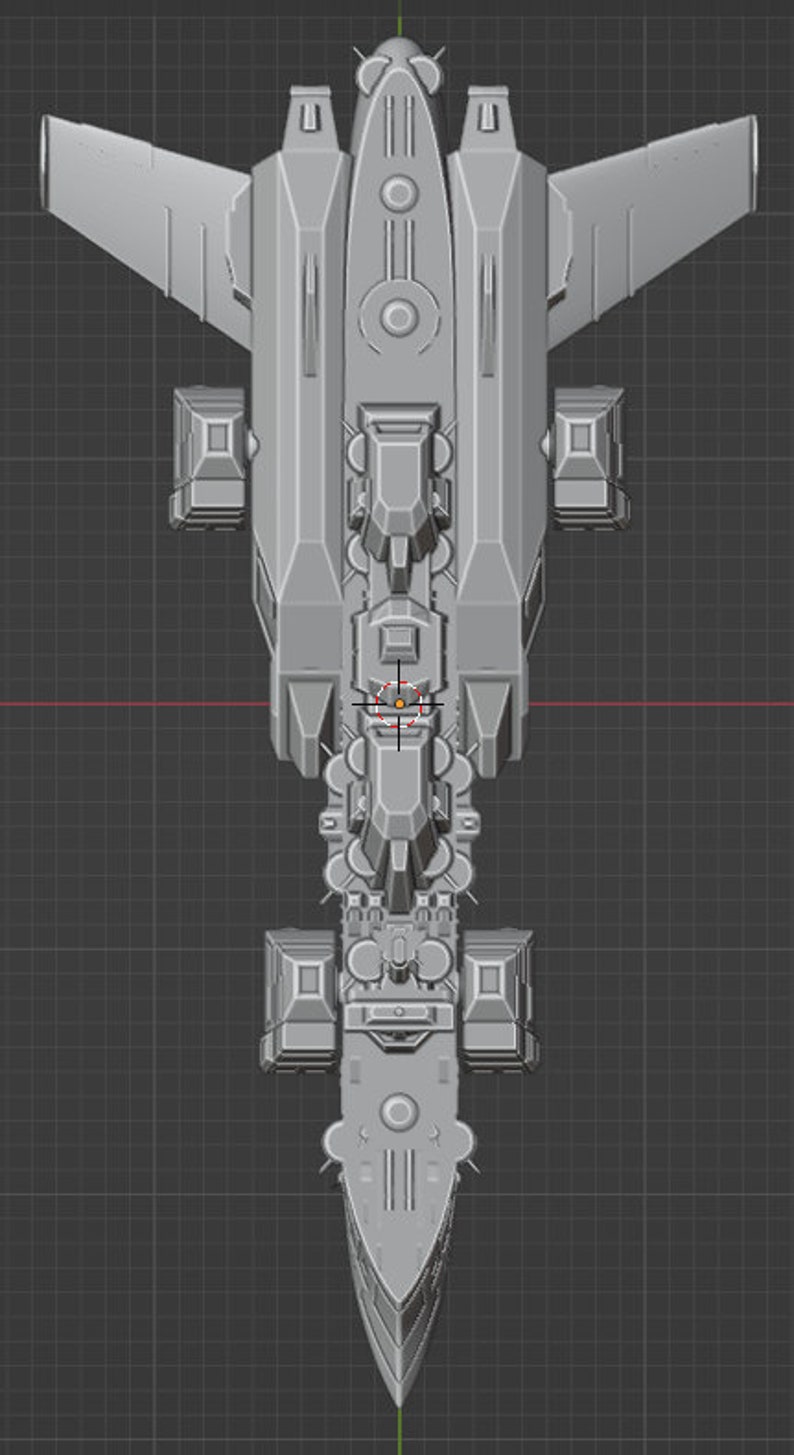 Triton skyship Fictional Warship STL File for 3D Printing - Etsy