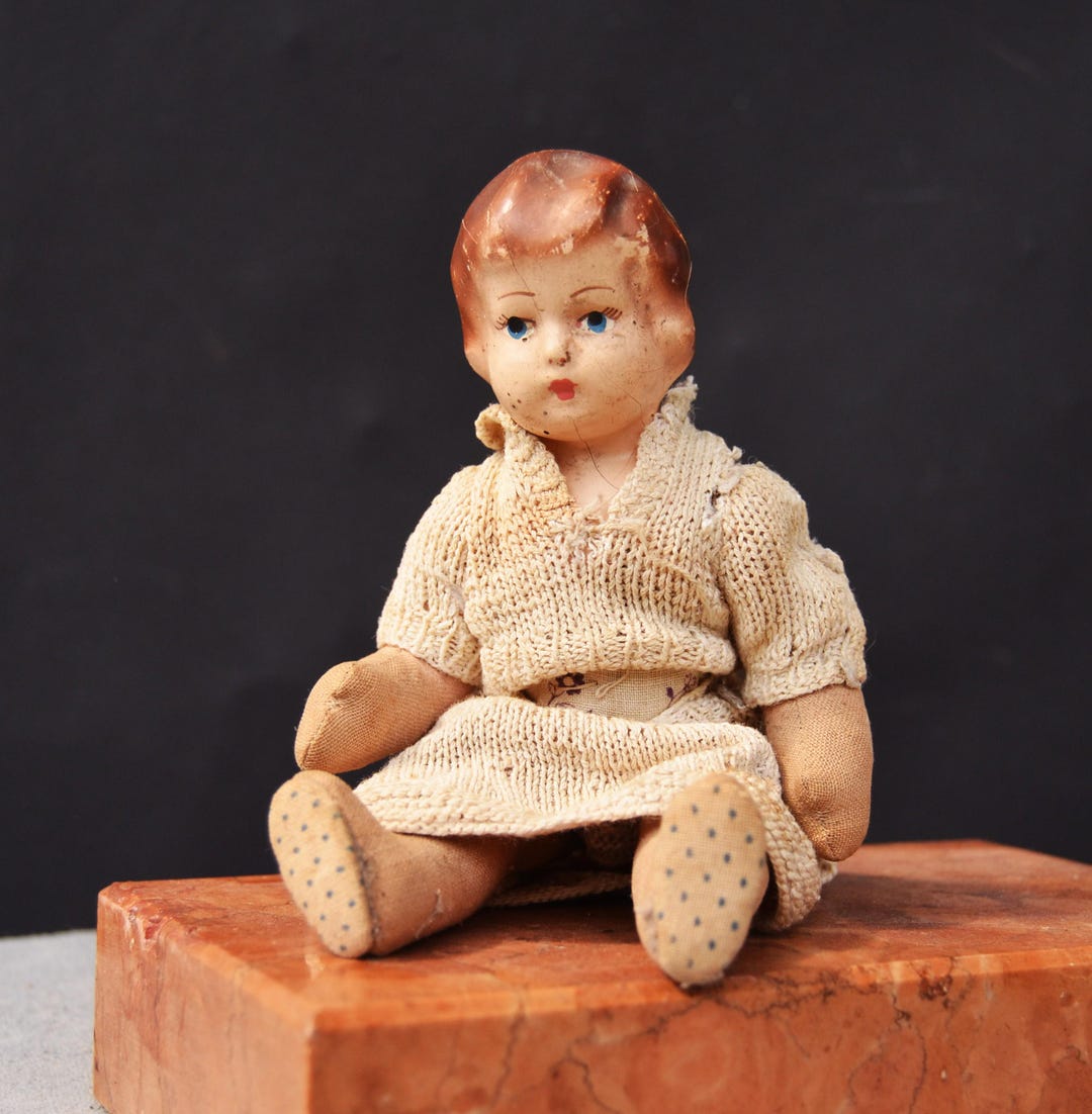 Hand Crafted Composite Doll Art Deco Made by Aradeanda in Romania With ...