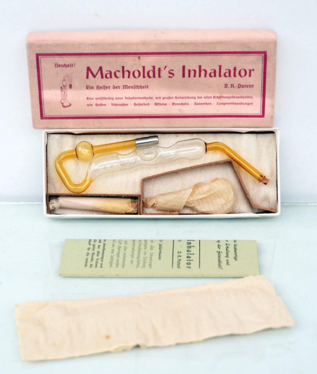 Antique Medical Glass Inhaler for Treating Respiratory Diseases From ...