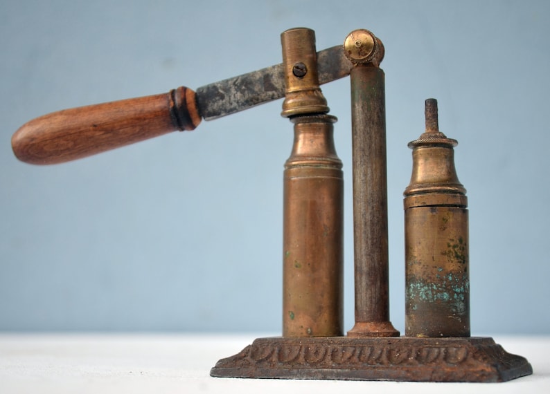 Antique Bullet Making Reloader Machine Press - Etsy