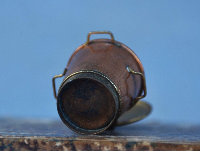 Copper Miniature Dutch Miniature Dustbin Copper Maarssen Bammens ...
