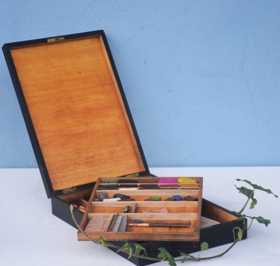 Artist's Watercolor Paint Box in Paris Made Napoleon III Period ...