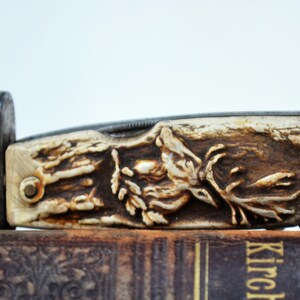 Decora Solingen Germany DBGM Fixed Blade Scout Knife Stag Handle, Multi ...