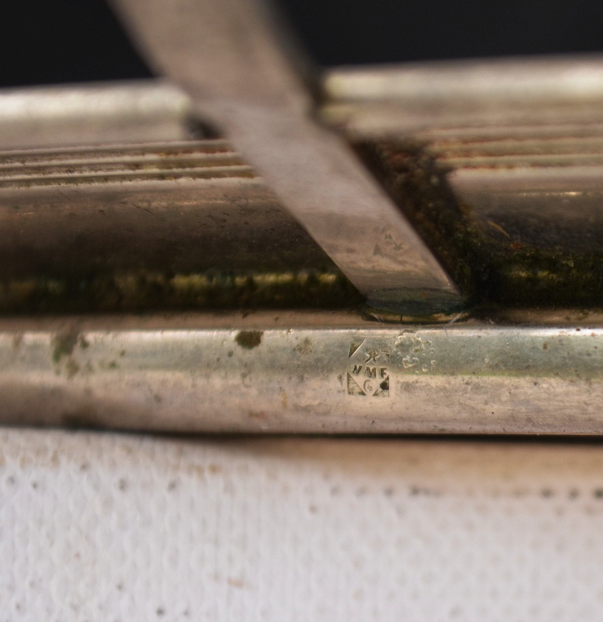 1900 WMF Jugendstil, Art Nouveau Ceramic and Chrome Plated Tray - Etsy